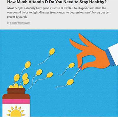 維他命D謊言氣球 | Professorlin.com 科學的養生保健